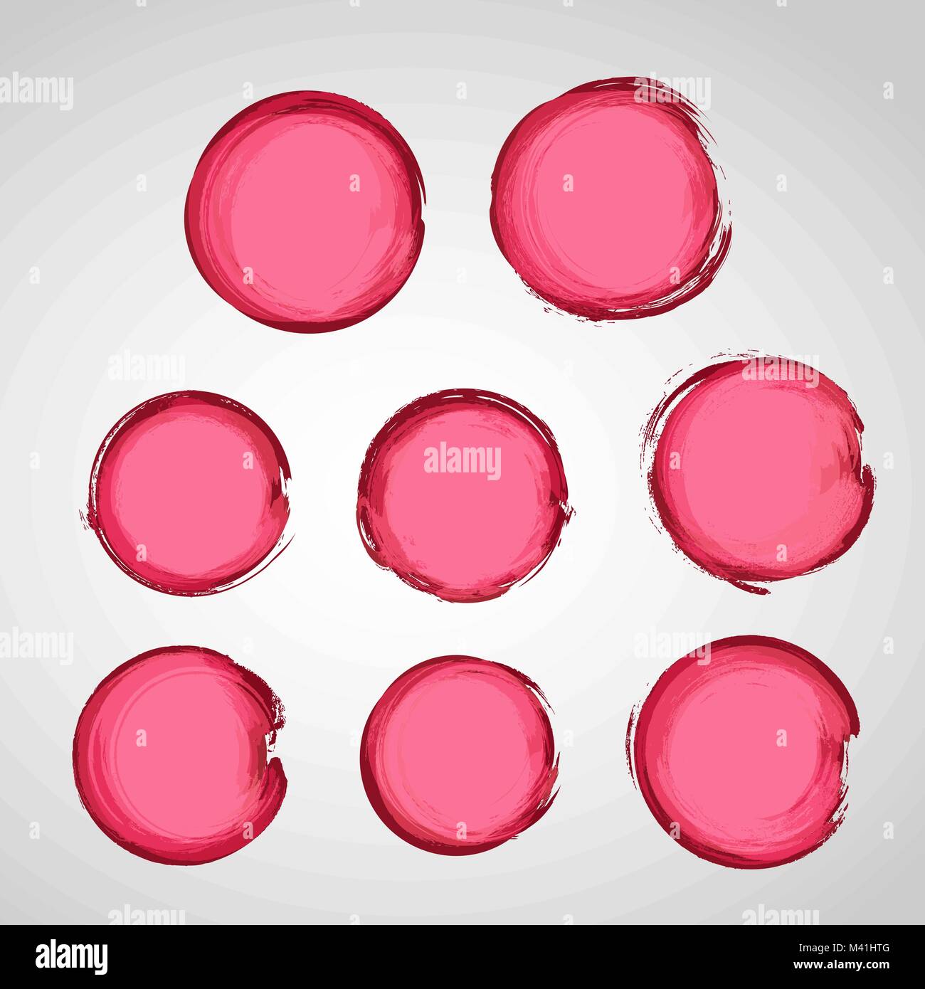 Circle marks abstract grunge Stock Vector Images - Alamy