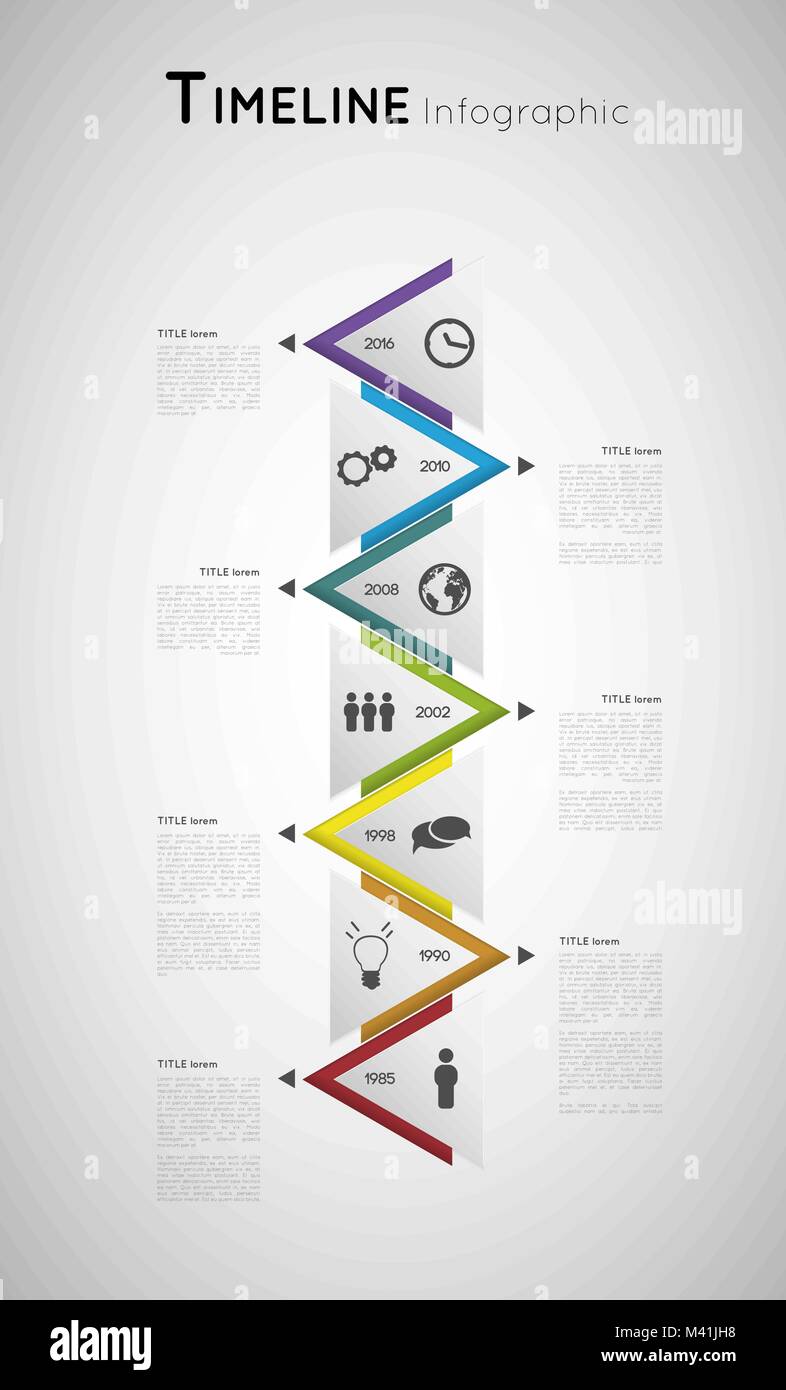 Info timeline hi-res stock photography and images - Alamy