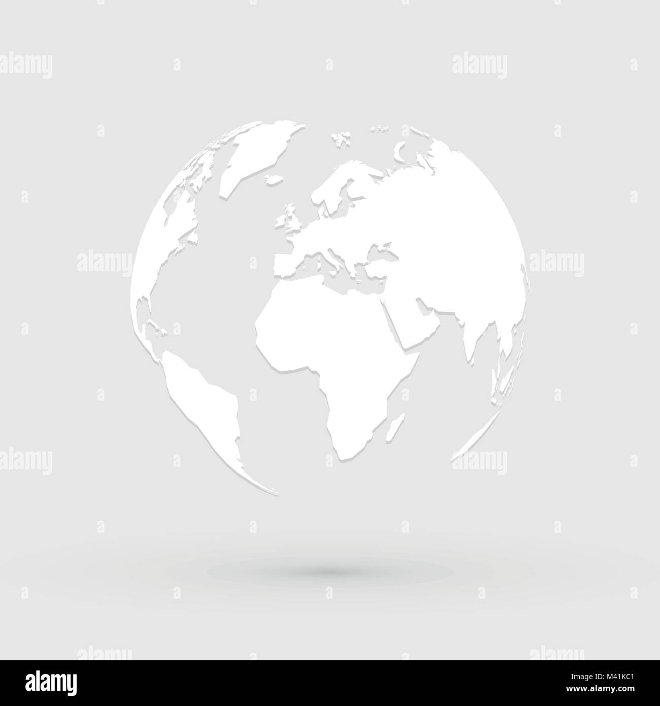 world map globe icon Stock Vector Image & Art - Alamy