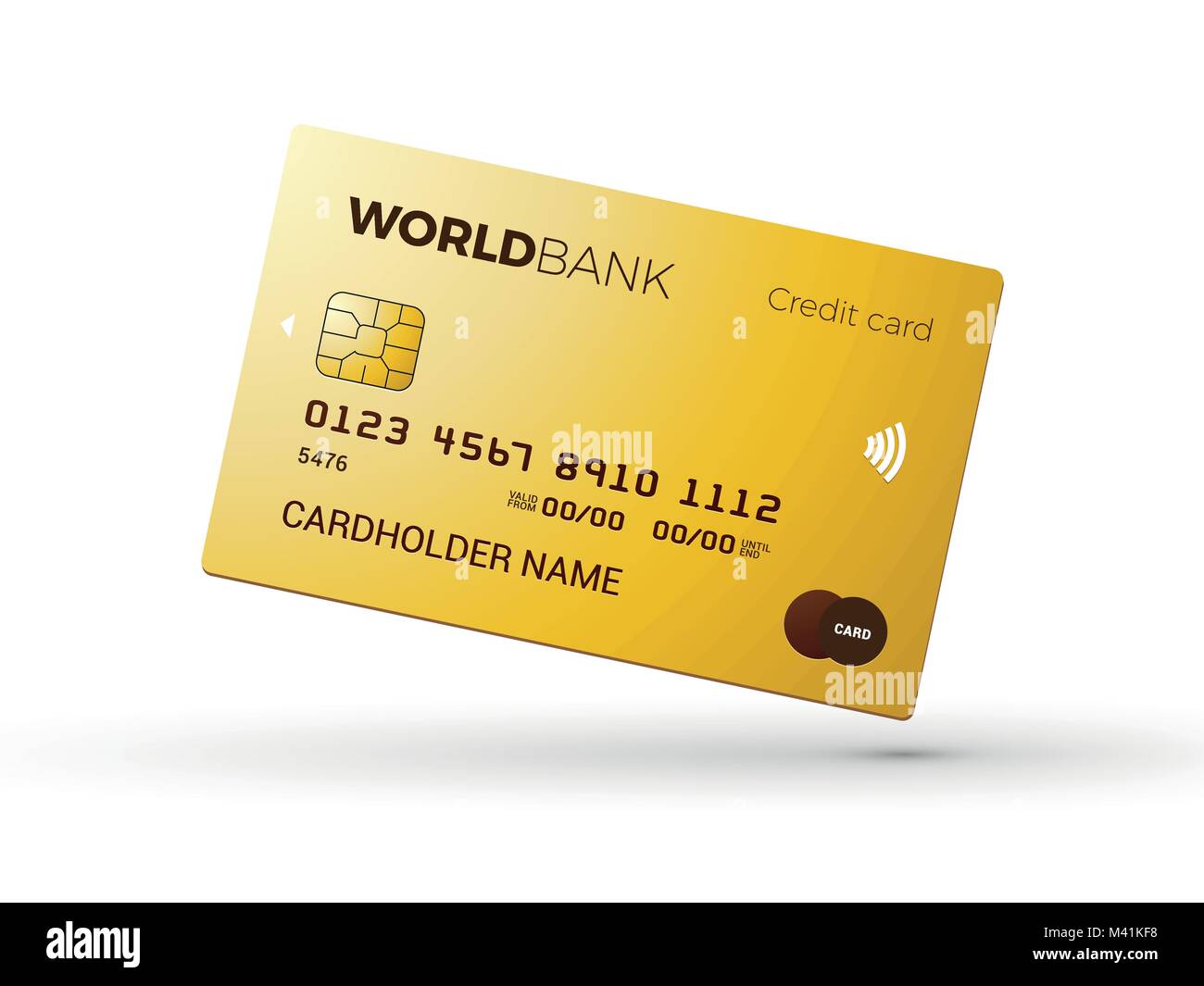 gold credit card Stock Vector Image & Art - Alamy