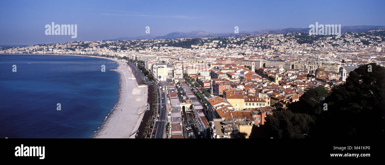 France, Alpes Maritimes, Nice bay Stock Photo - Alamy