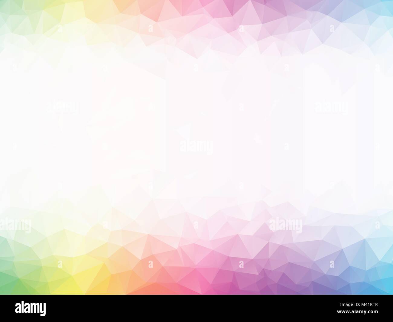 rainbow colored geometric background Stock Vector Image & Art - Alamy