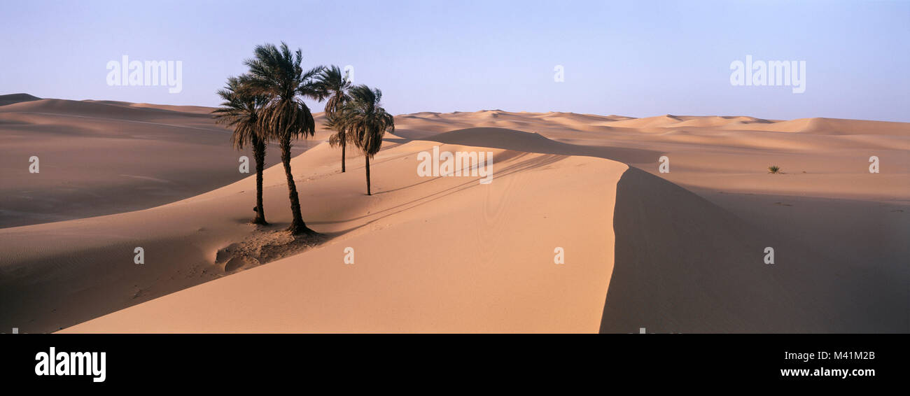 Libya, Sahara, the Ubari sand sea Stock Photo - Alamy
