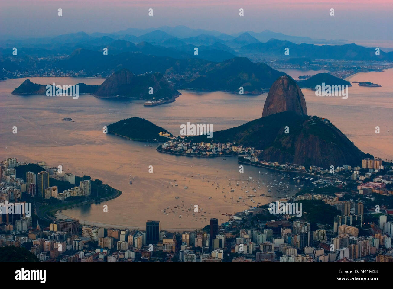 Brazil, Rio de Janeiro, cariocas landscape listed as World Heritage by ...