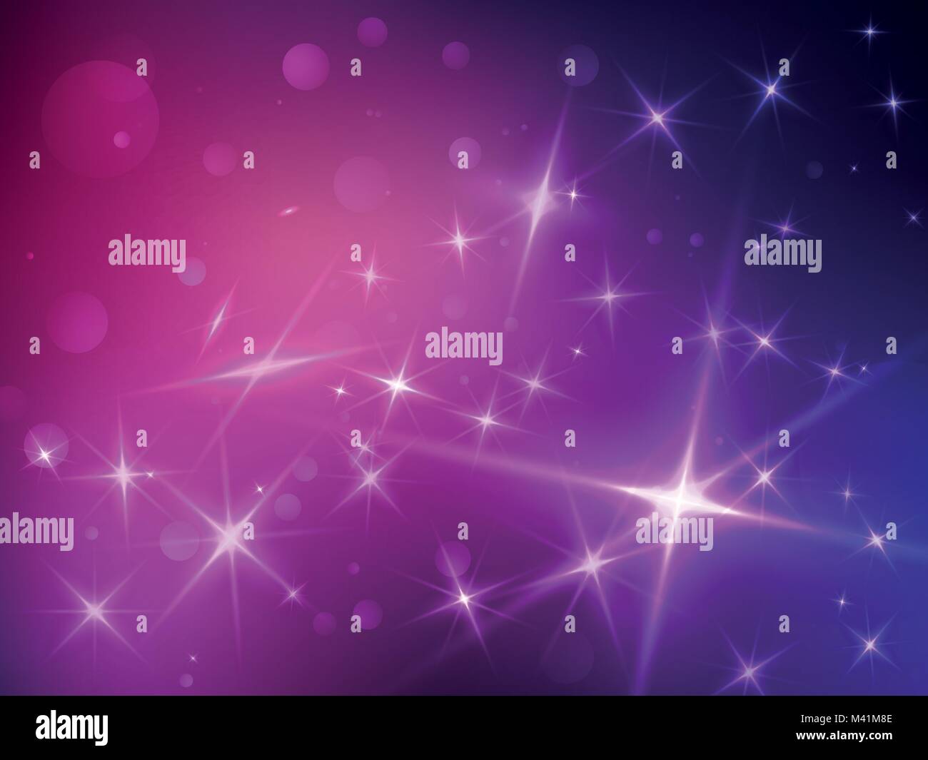 stars space violet background Stock Vector Image & Art - Alamy