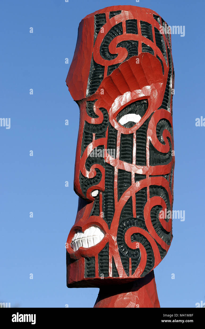 Sculpture maoris hi-res stock photography and images - Alamy
