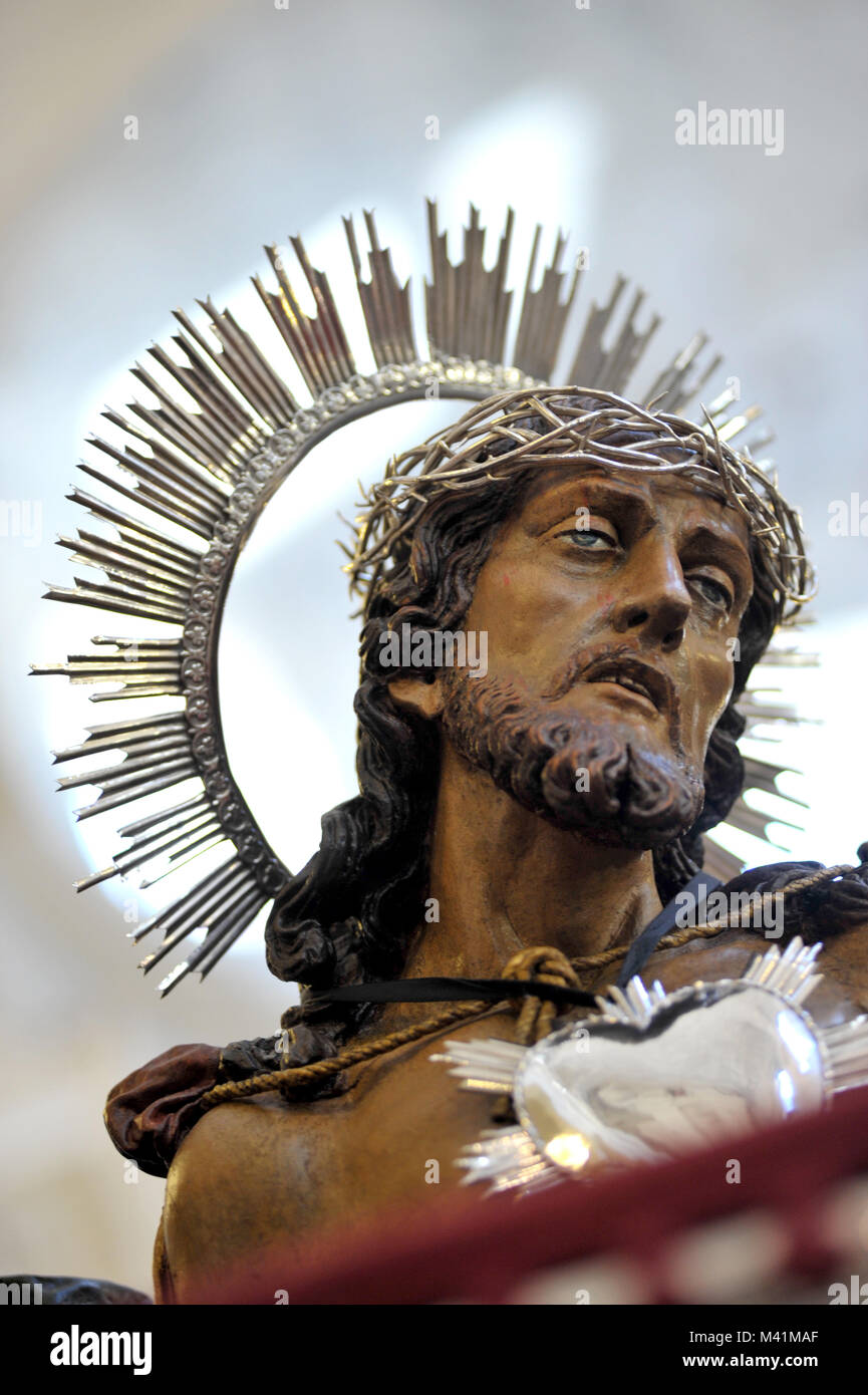 Procession of the Mysteries in Trapani (Sicily), during Holy Week ...