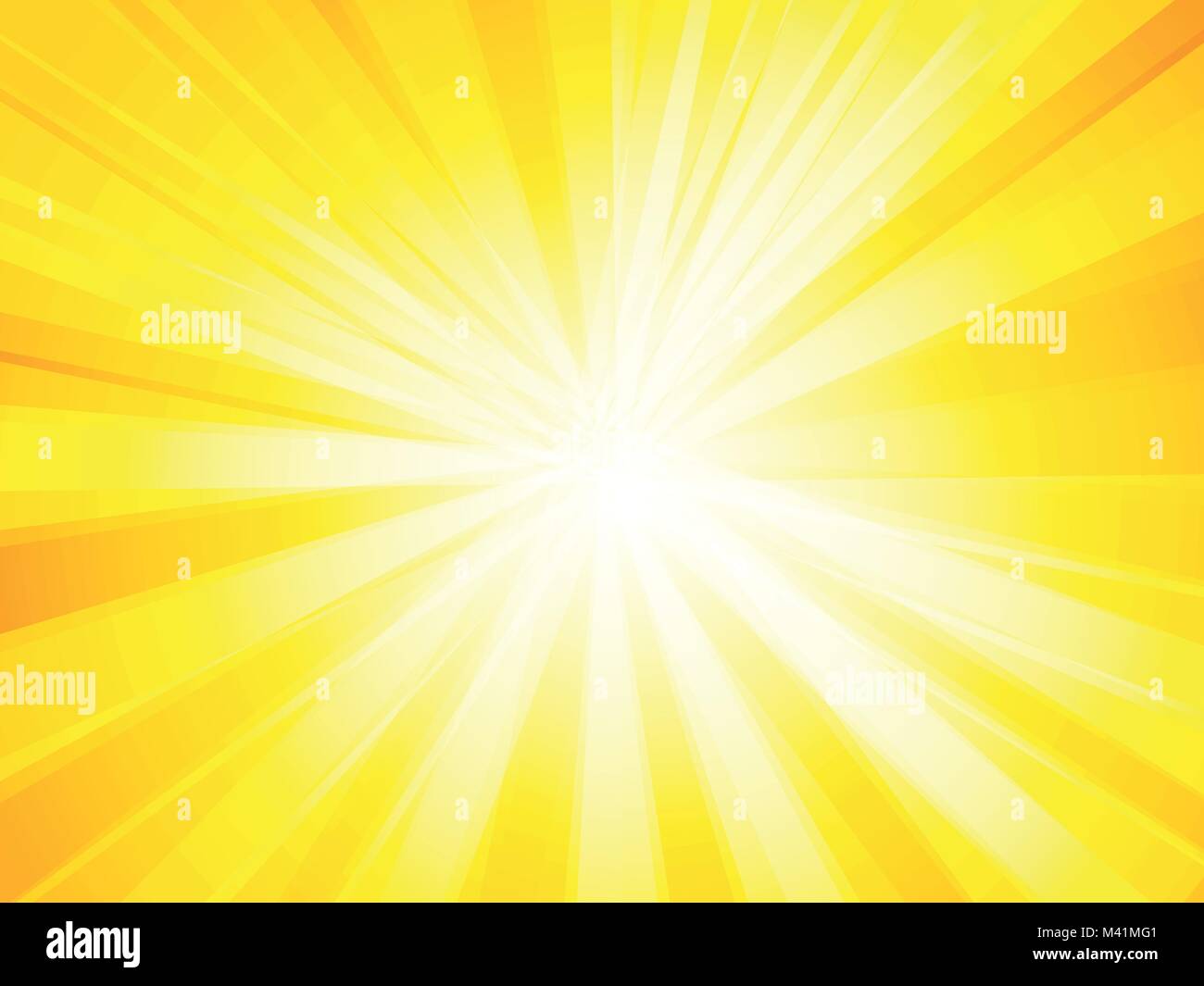 Yellow rays background Stock Vector Images - Alamy