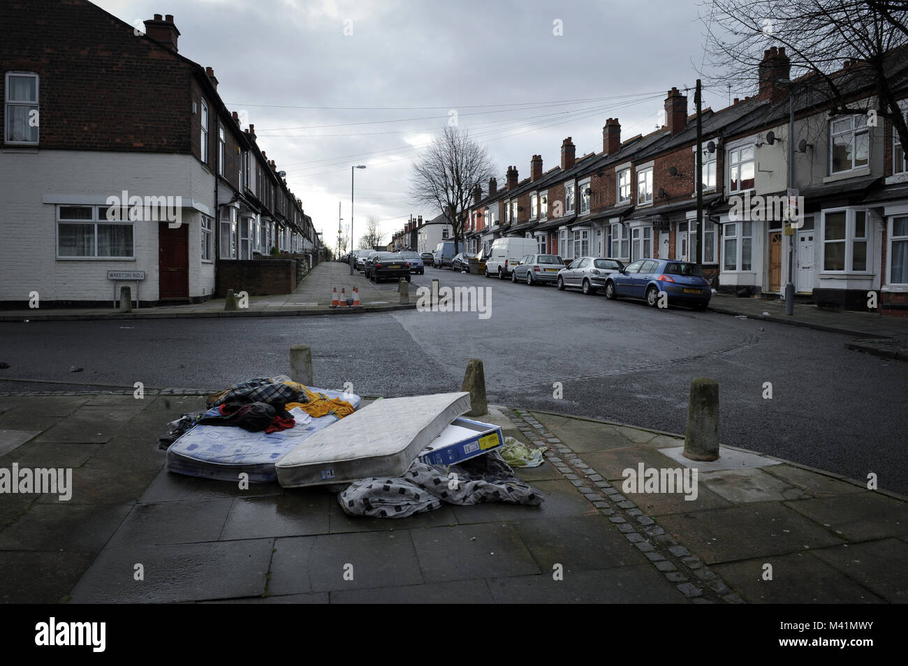 Benefits Street. Pictured is James Turner Street in the Winston Green ...