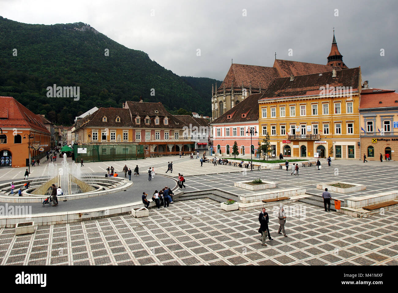 Romania, Transylvania region, Brasov city Stock Photo - Alamy