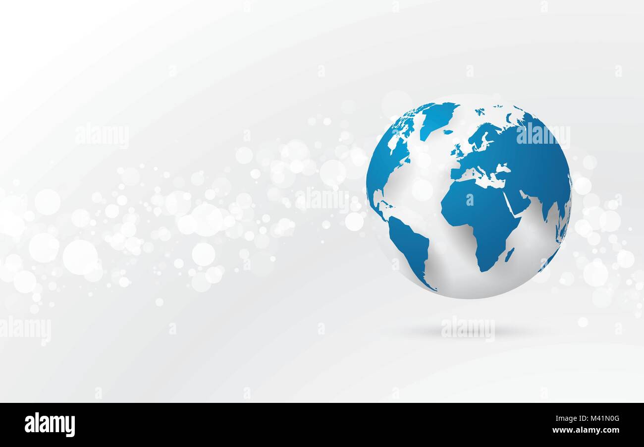 abstract technology background and world Stock Vector Image & Art - Alamy