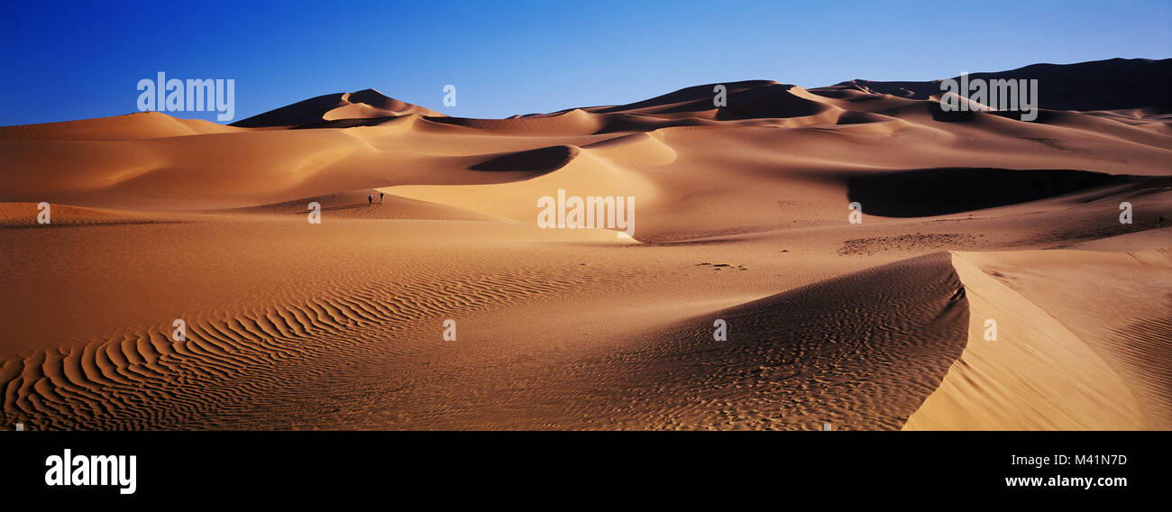 Niger, Sahara, Tenere desert, the sand dunes of Arakao (Crab Claw) at ...