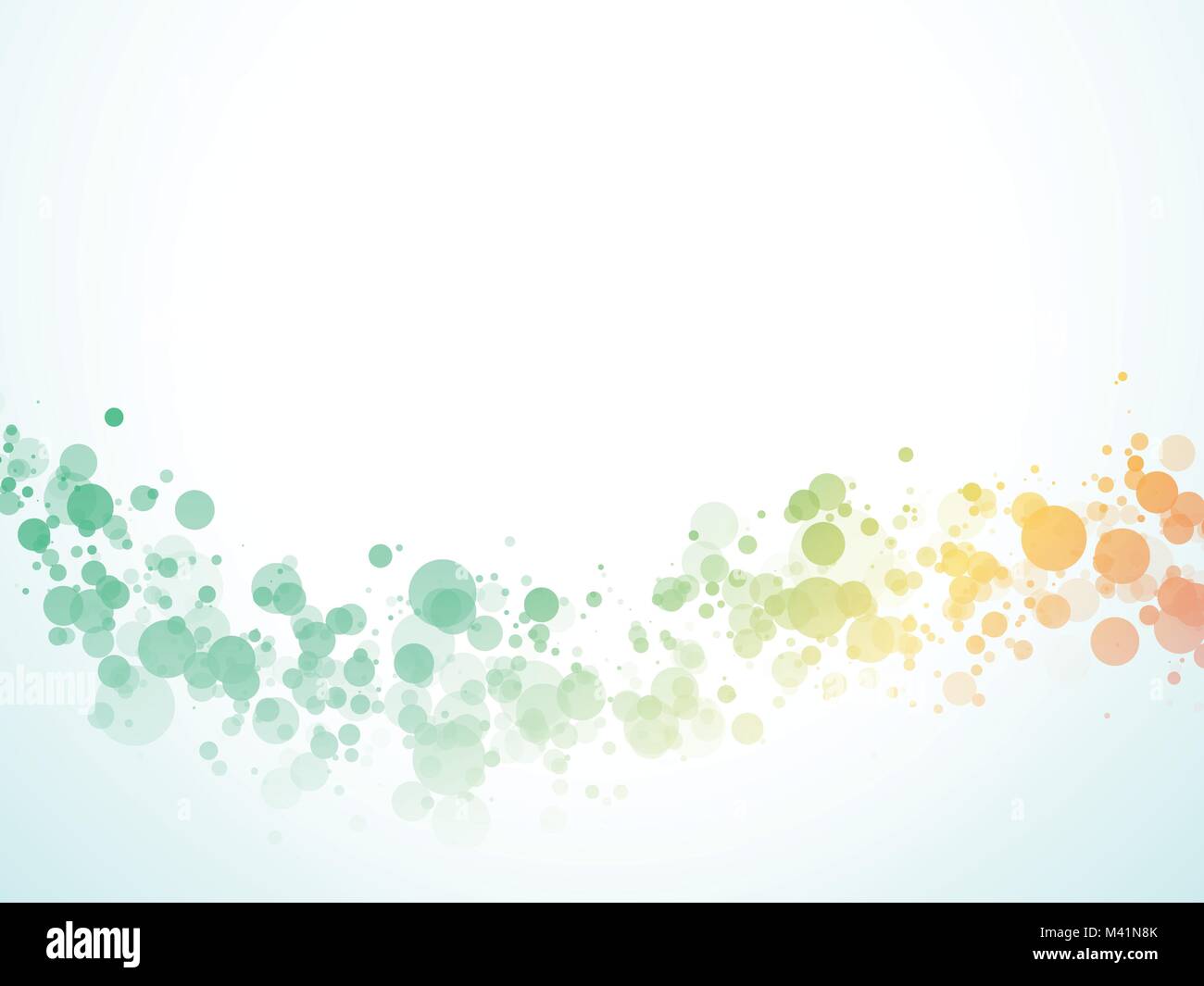 color wave bubbles background Stock Vector Image & Art - Alamy