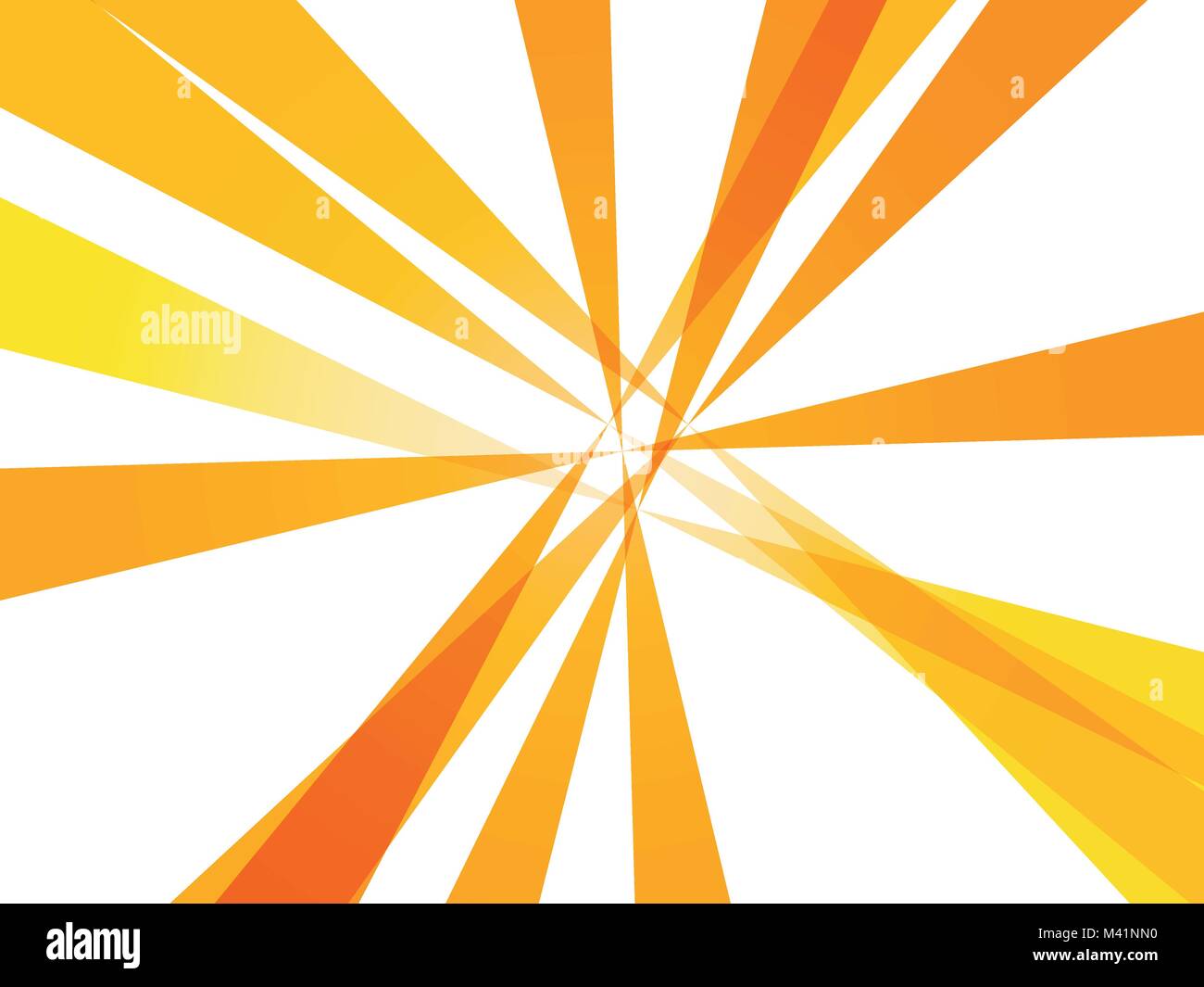 abstract yellow orange rays background Stock Vector Image & Art - Alamy
