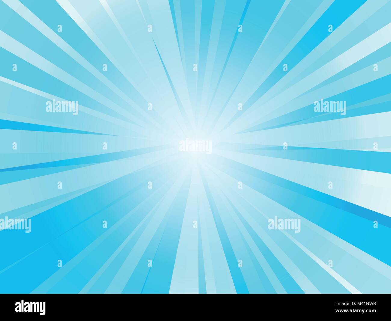 abstract blue rays background Stock Vector Image & Art - Alamy