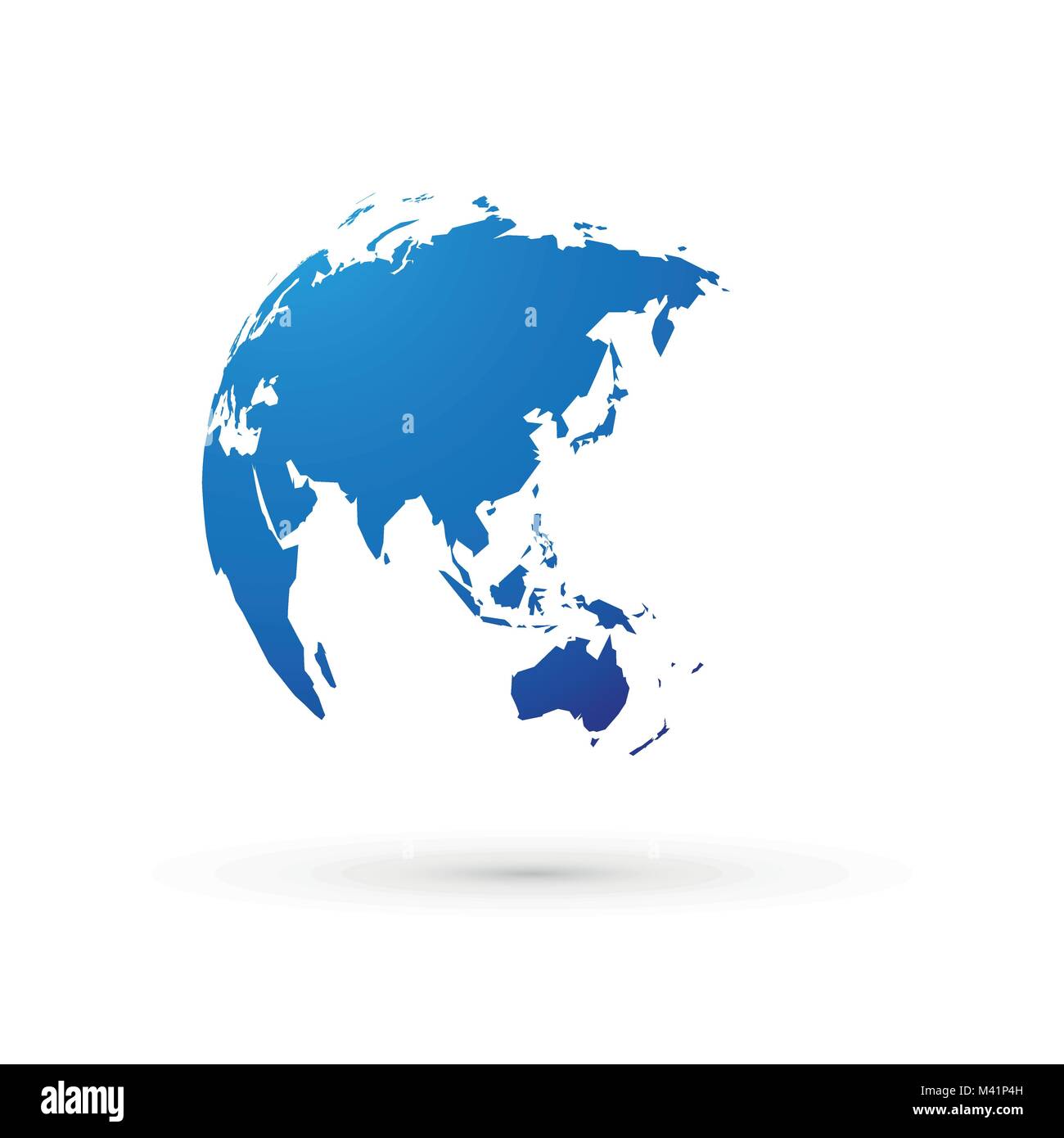 Earth 3d japan Stock Vector Images - Alamy