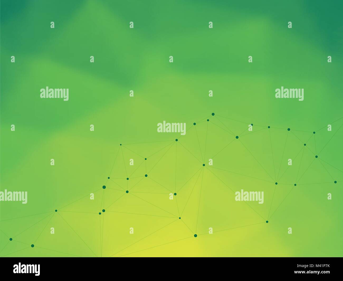 connection geometric abstract green background Stock Vector Image & Art ...