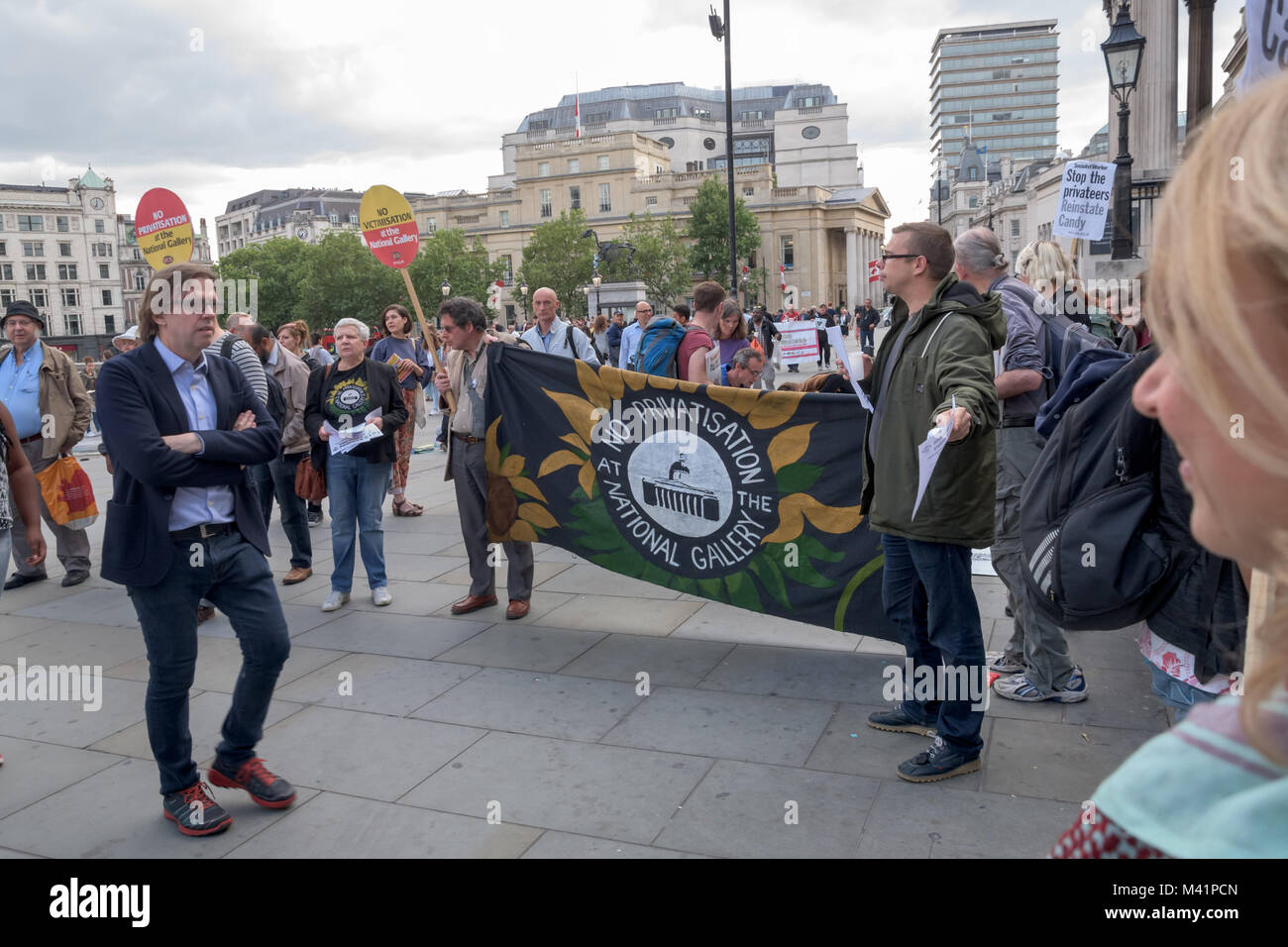 Some people going to the official leaving party for National Gallery ...