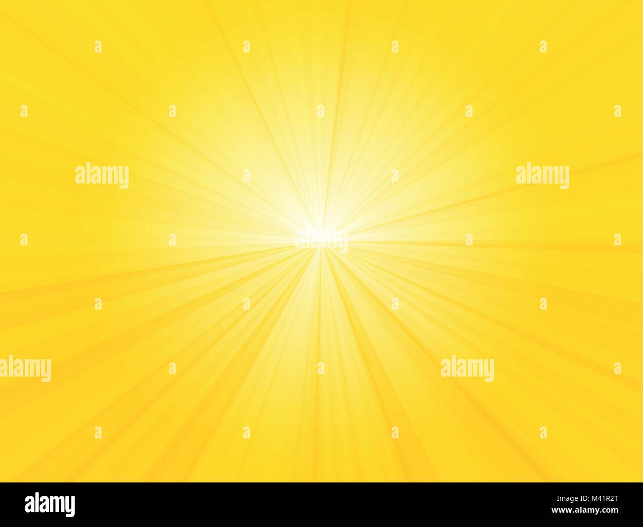 yellow sun rays background Stock Vector Image & Art - Alamy