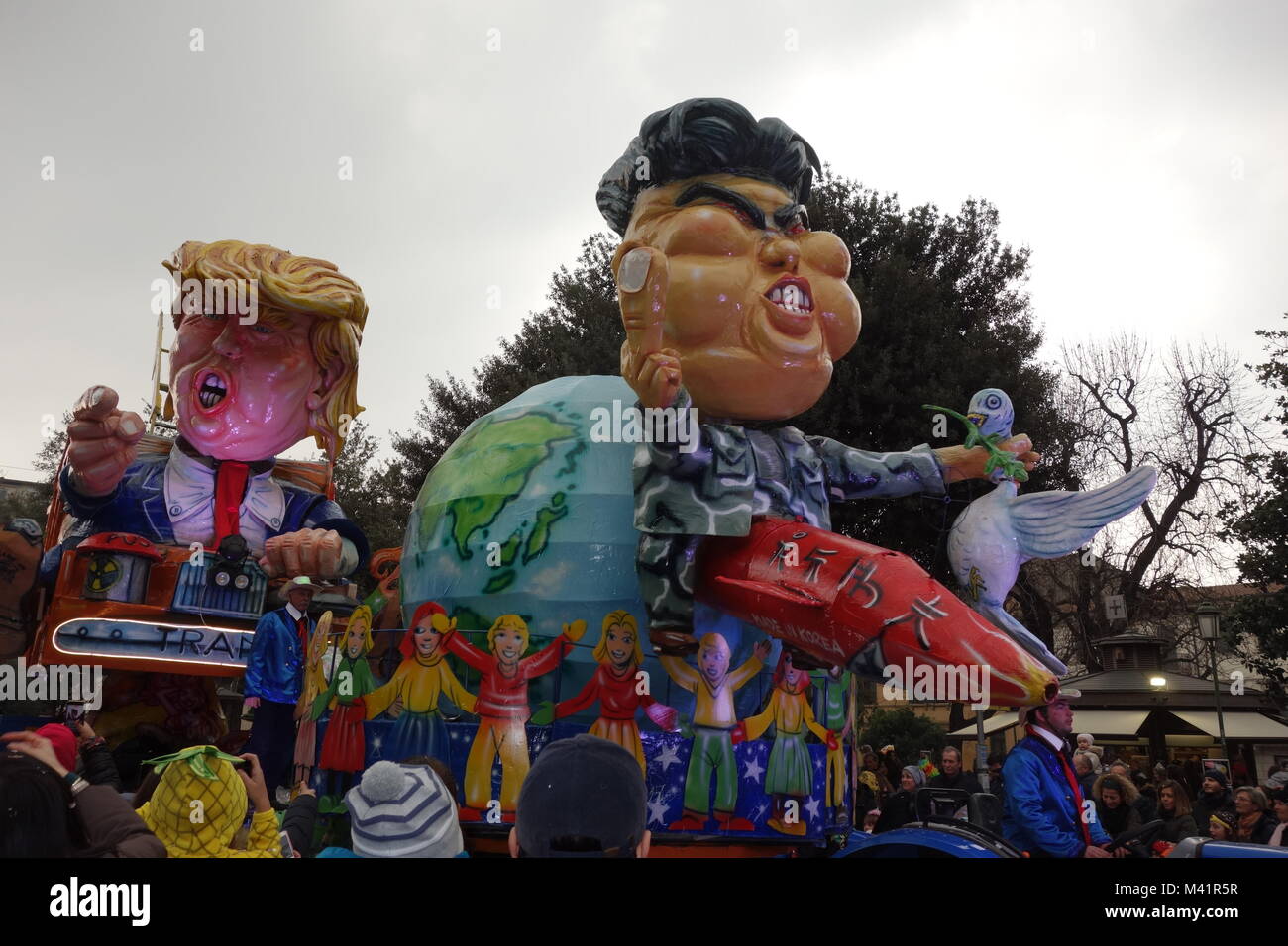 Carnival parade in Verona city, Italy Stock Photo - Alamy