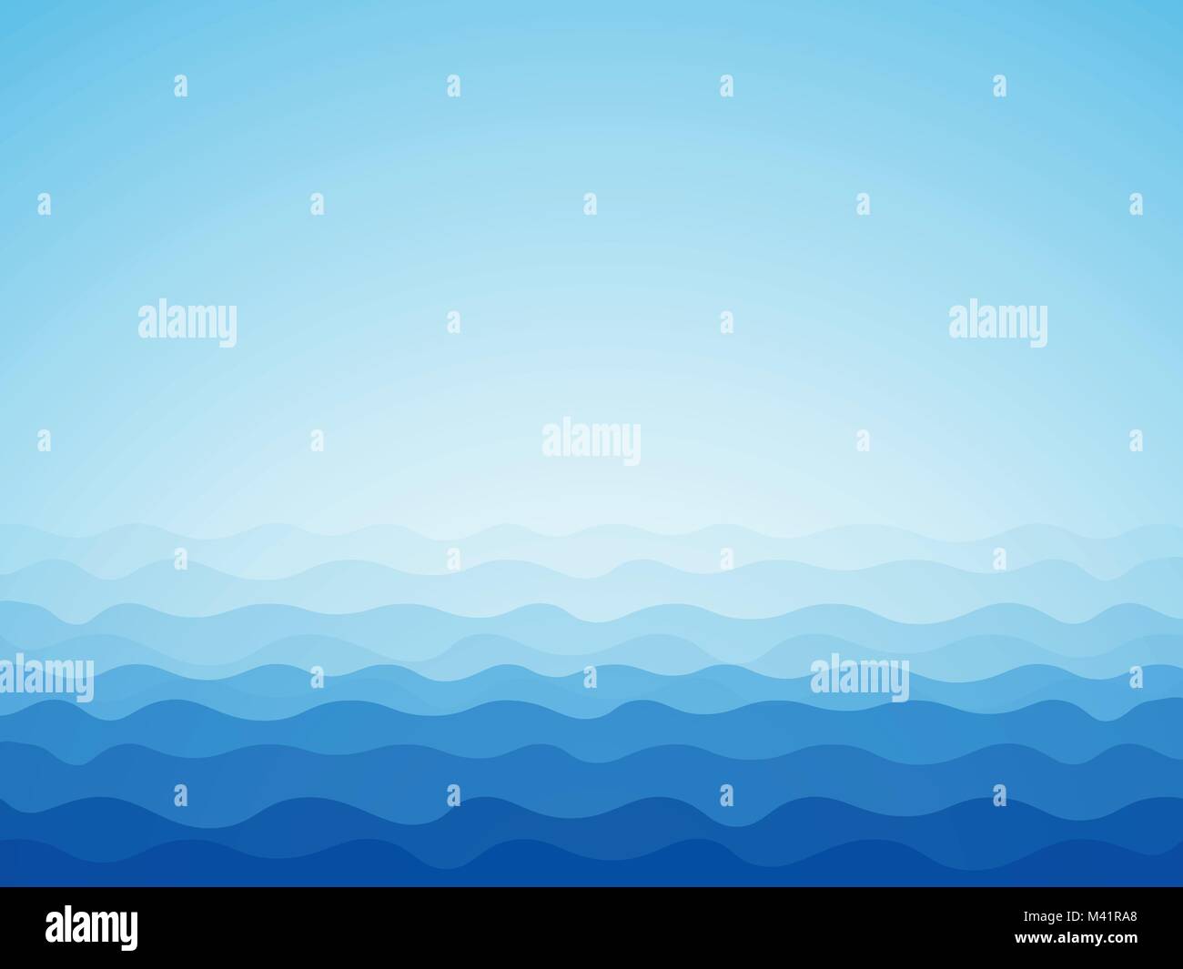 blue ocean background Stock Vector Image & Art - Alamy