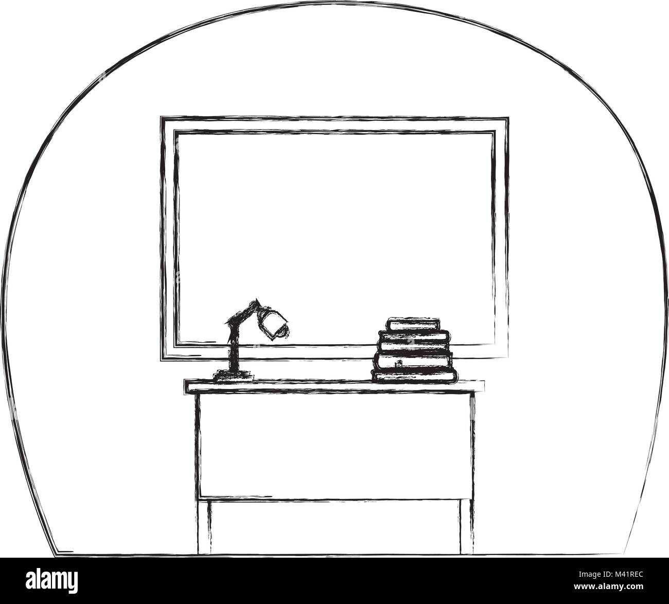 class room scene icon Stock Vector Image & Art - Alamy