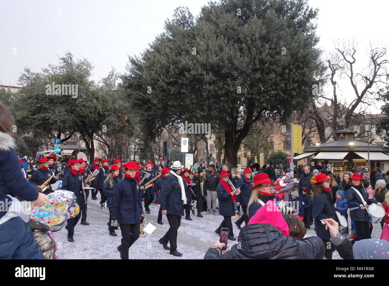 Carnival parade in Verona city, Italy Stock Photo - Alamy