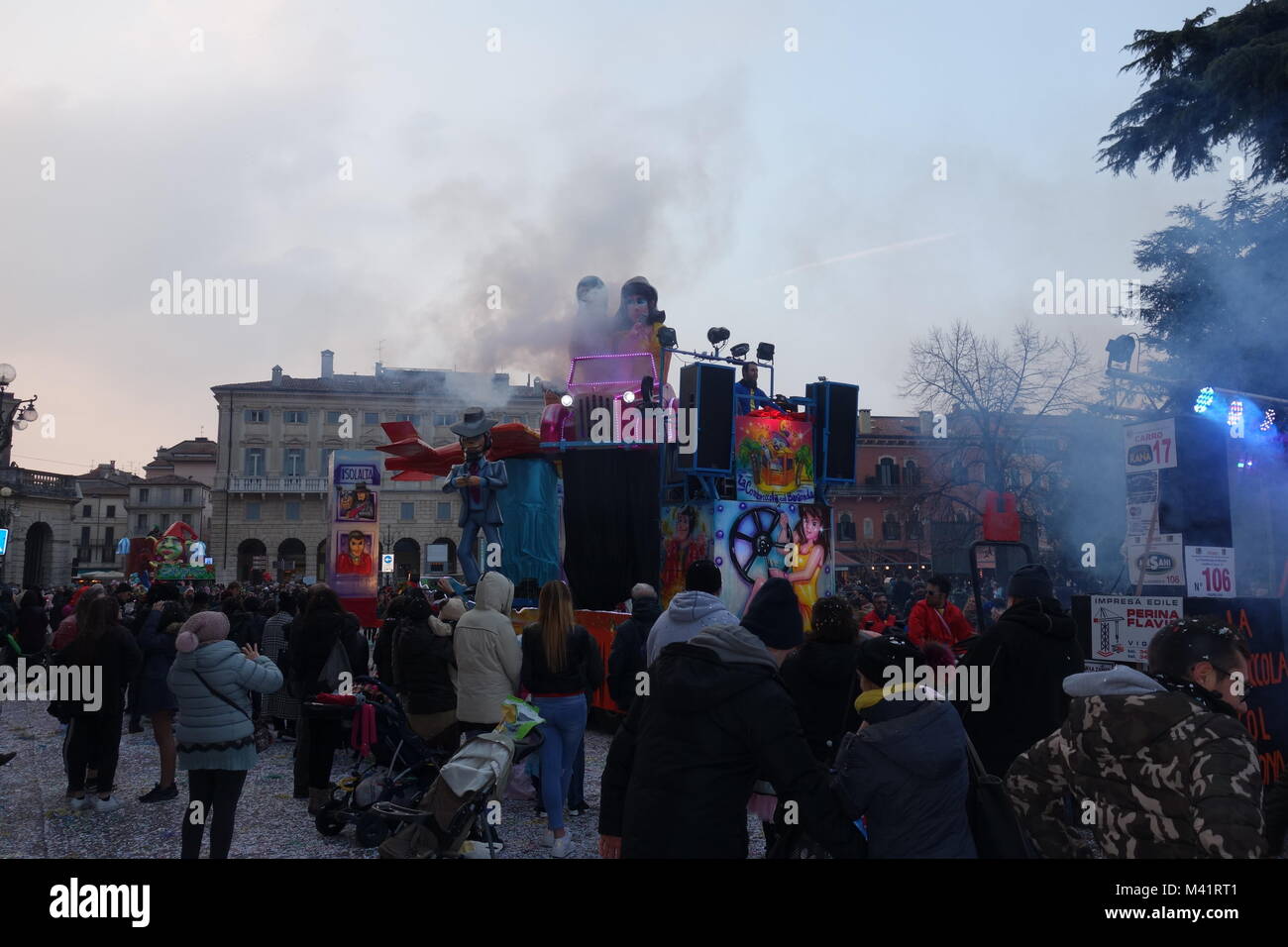 Carnival parade in Verona city, Italy Stock Photo - Alamy