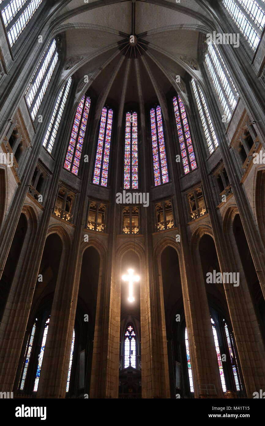 Basilique Cathédrale Sainte-Croix d'Orléans. The cathedral is probably ...