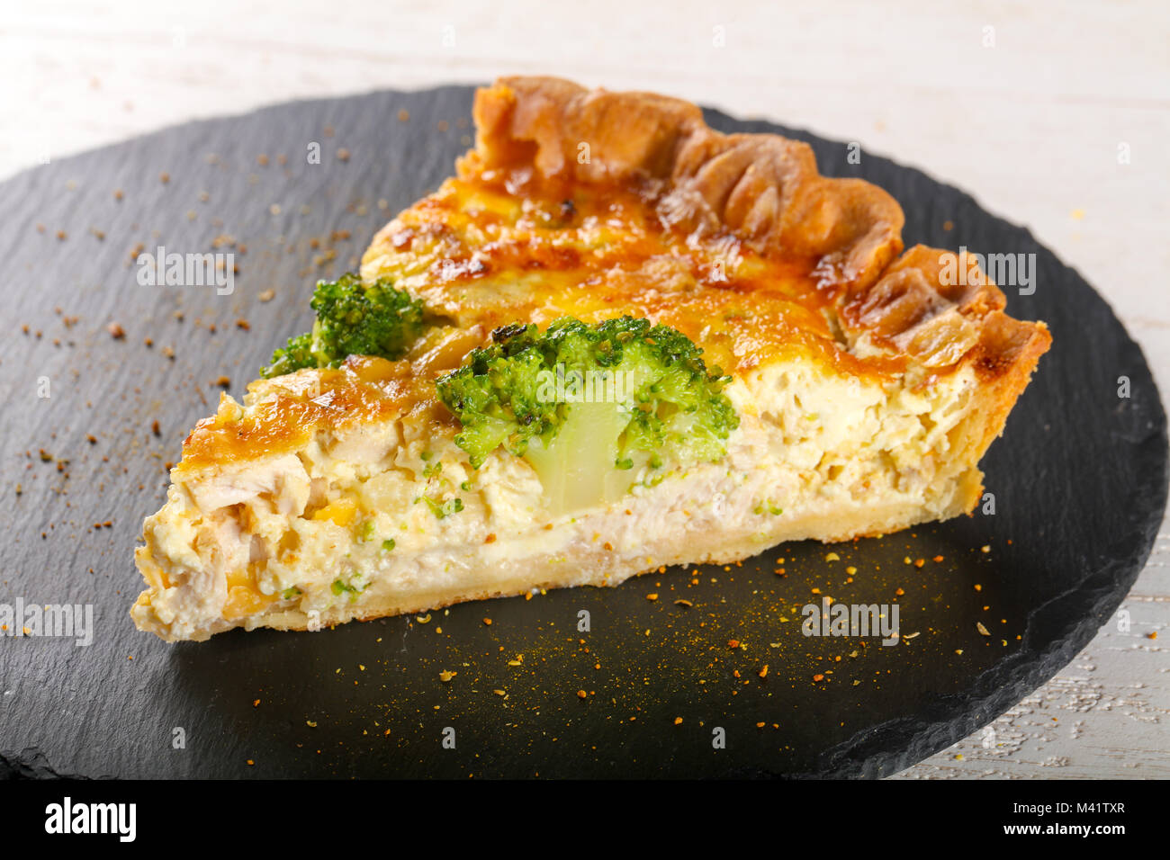 Traditional Russian kish pie Stock Photo - Alamy