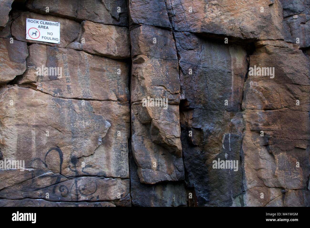 The Torrs by the River Got in New Mills, Derbyshire, part of which is ...