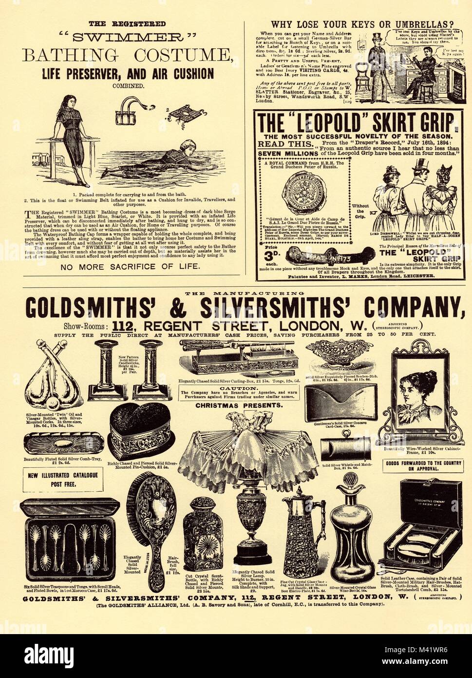 Selection of Victorian and Edwardian advertisements Stock Photo - Alamy
