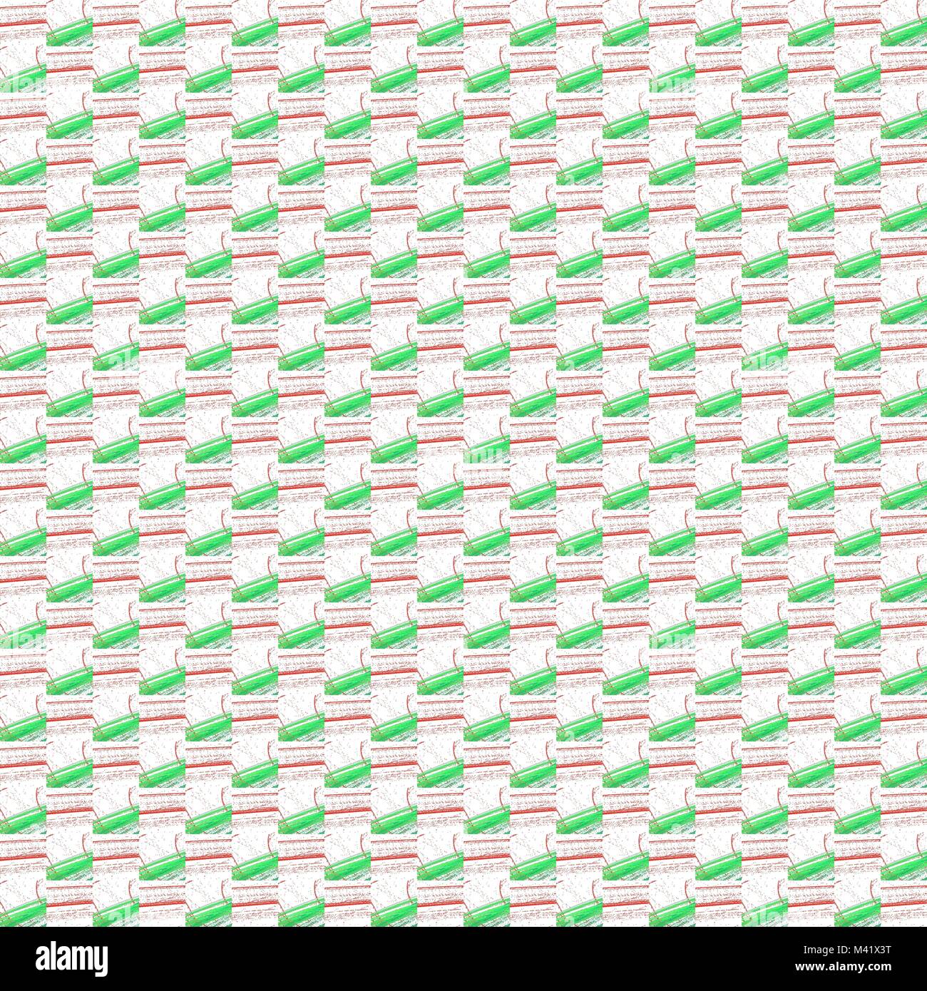 Grunge seamless abstract green square texture on white background ...