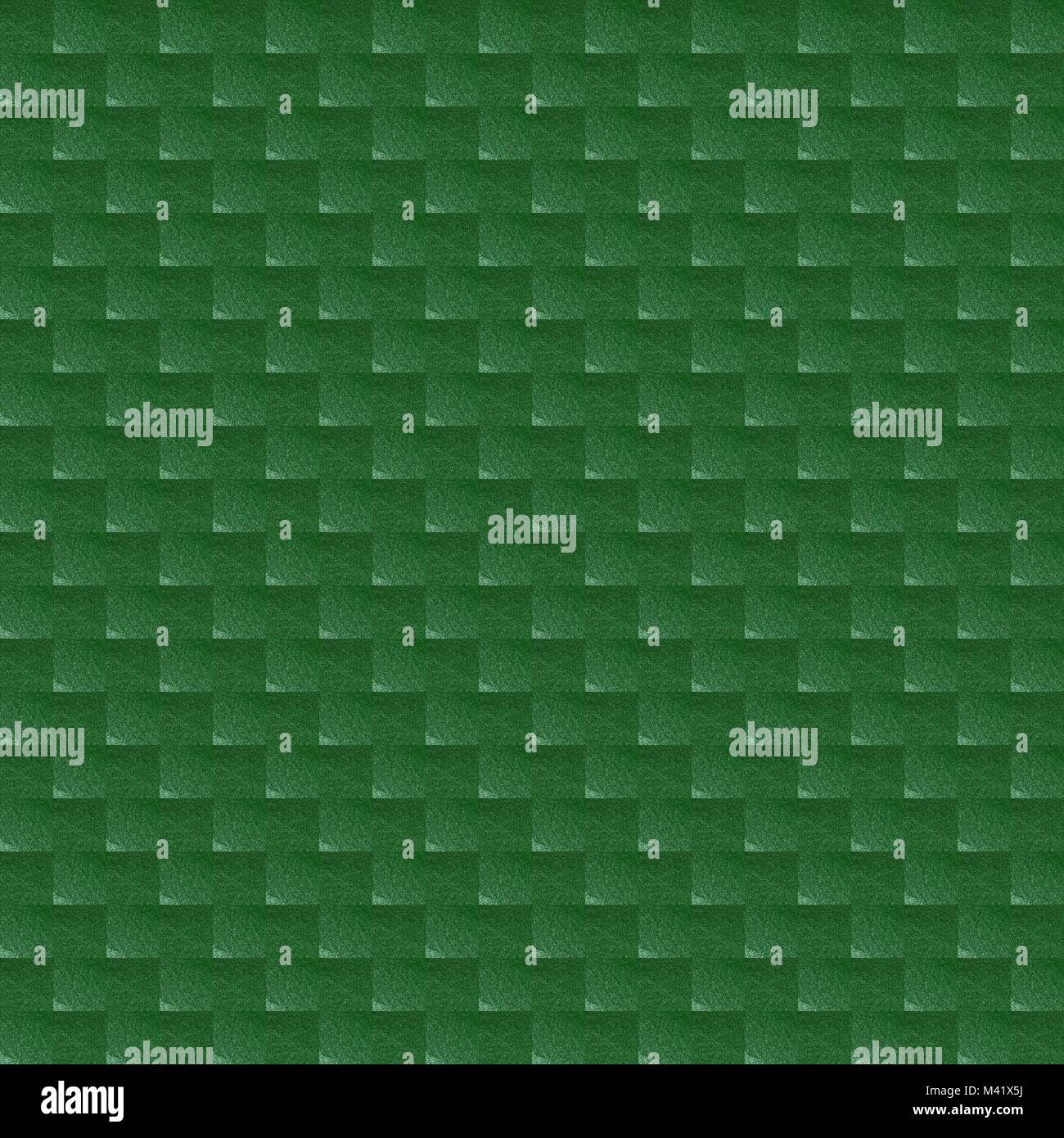 Grunge seamless abstract green square texture on white background ...