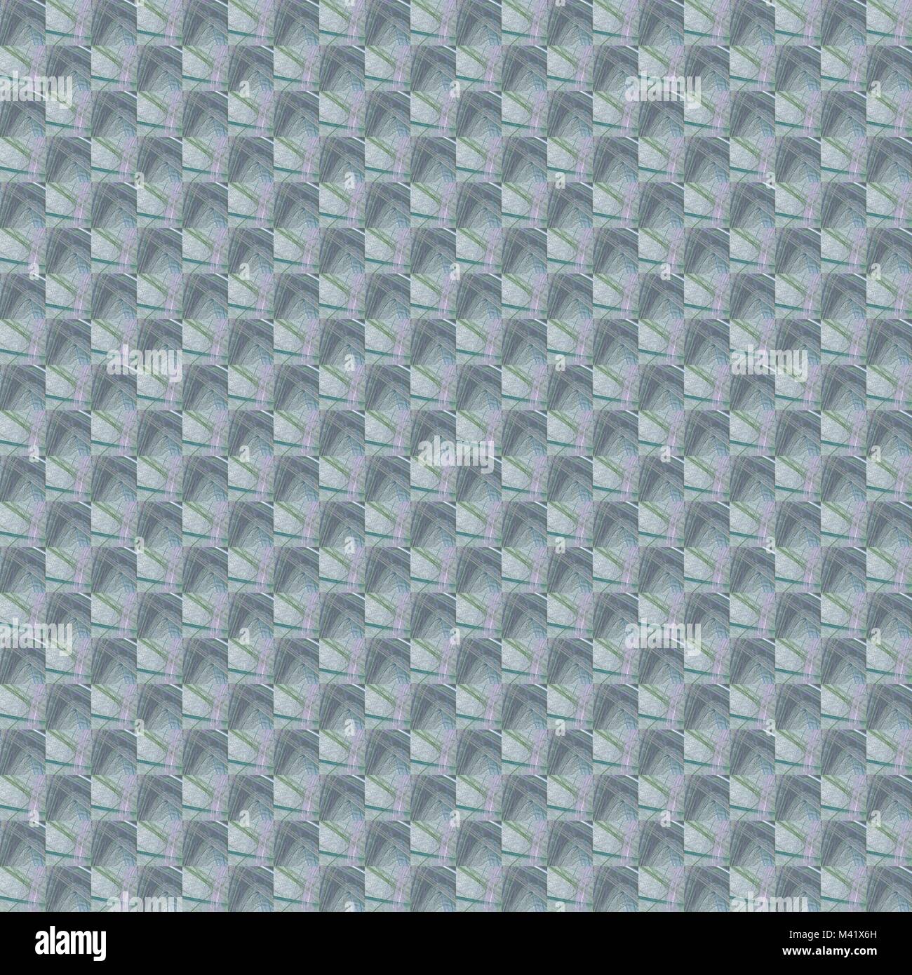 Grunge seamless abstract green square texture on white background ...