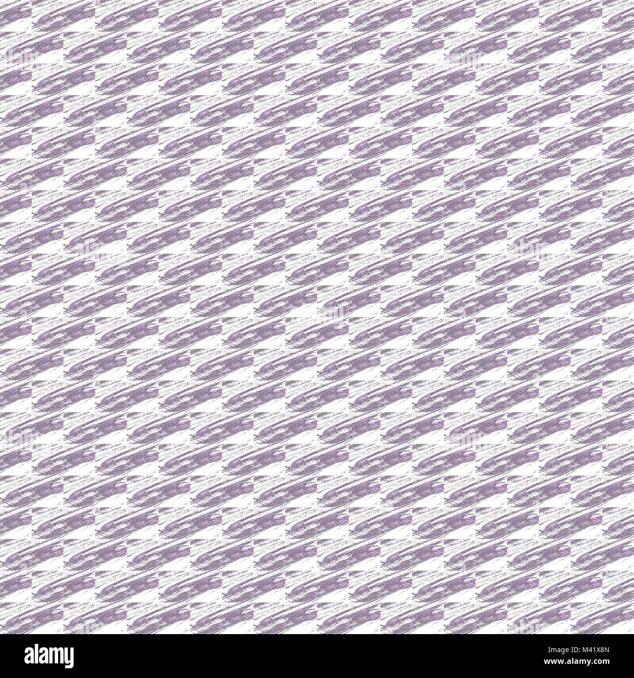 Grunge seamless abstract purple square texture on white background ...