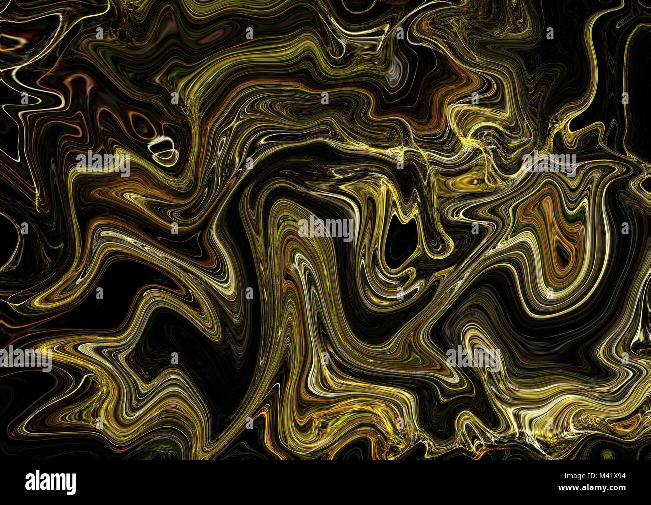 Liquid dark gold marble background. Marbling texture design. Abstract ...