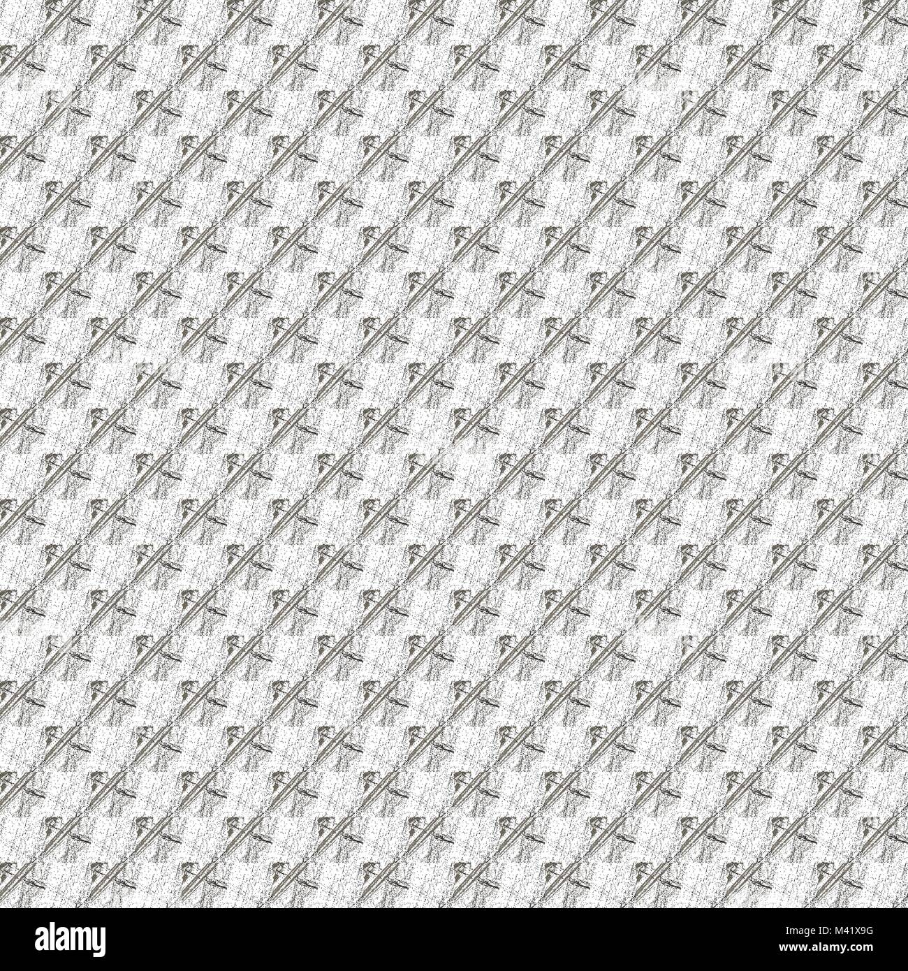 Grunge seamless abstract gray square texture on white background ...