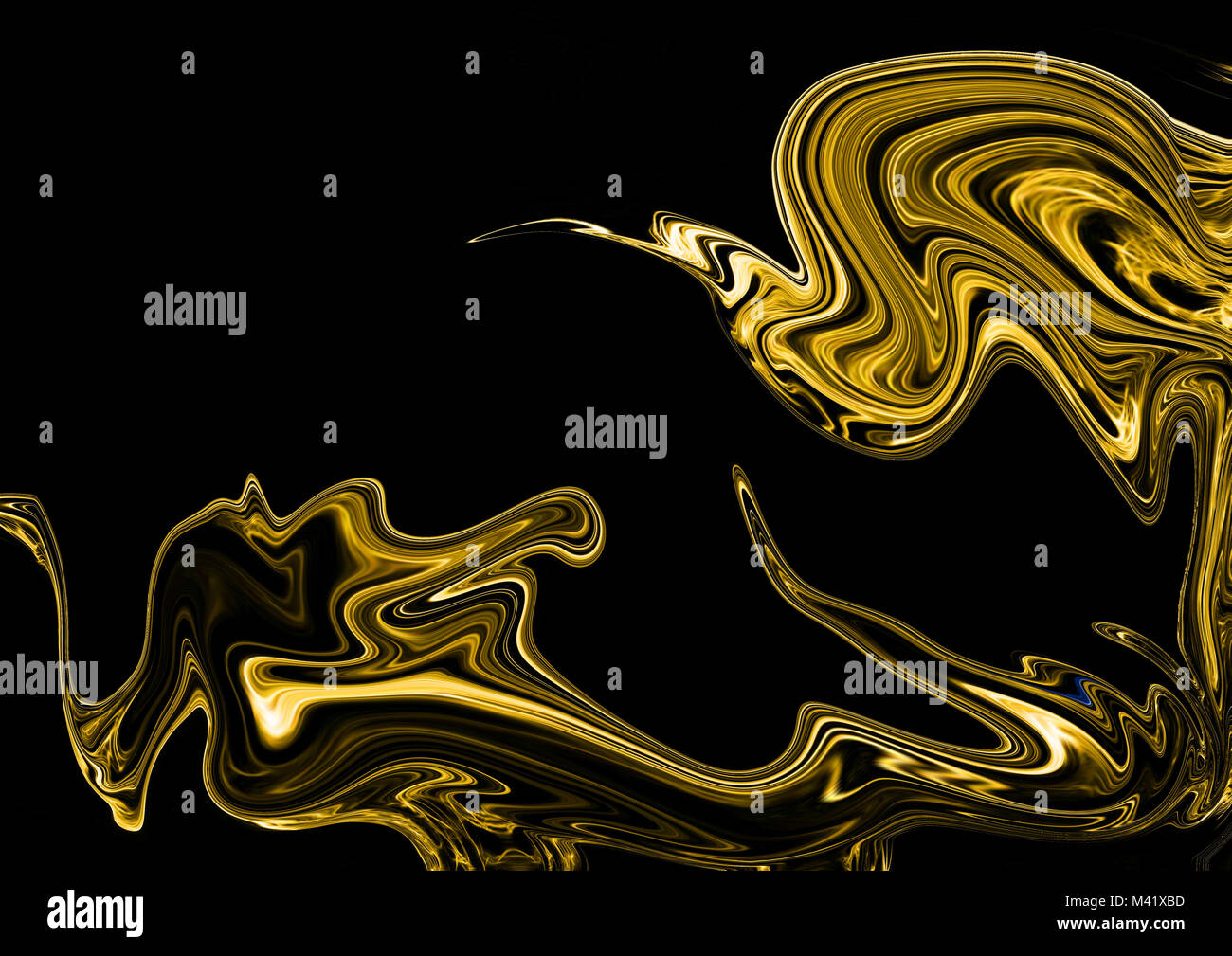 Liquid dark gold marble background. Marbling texture design. Abstract ...