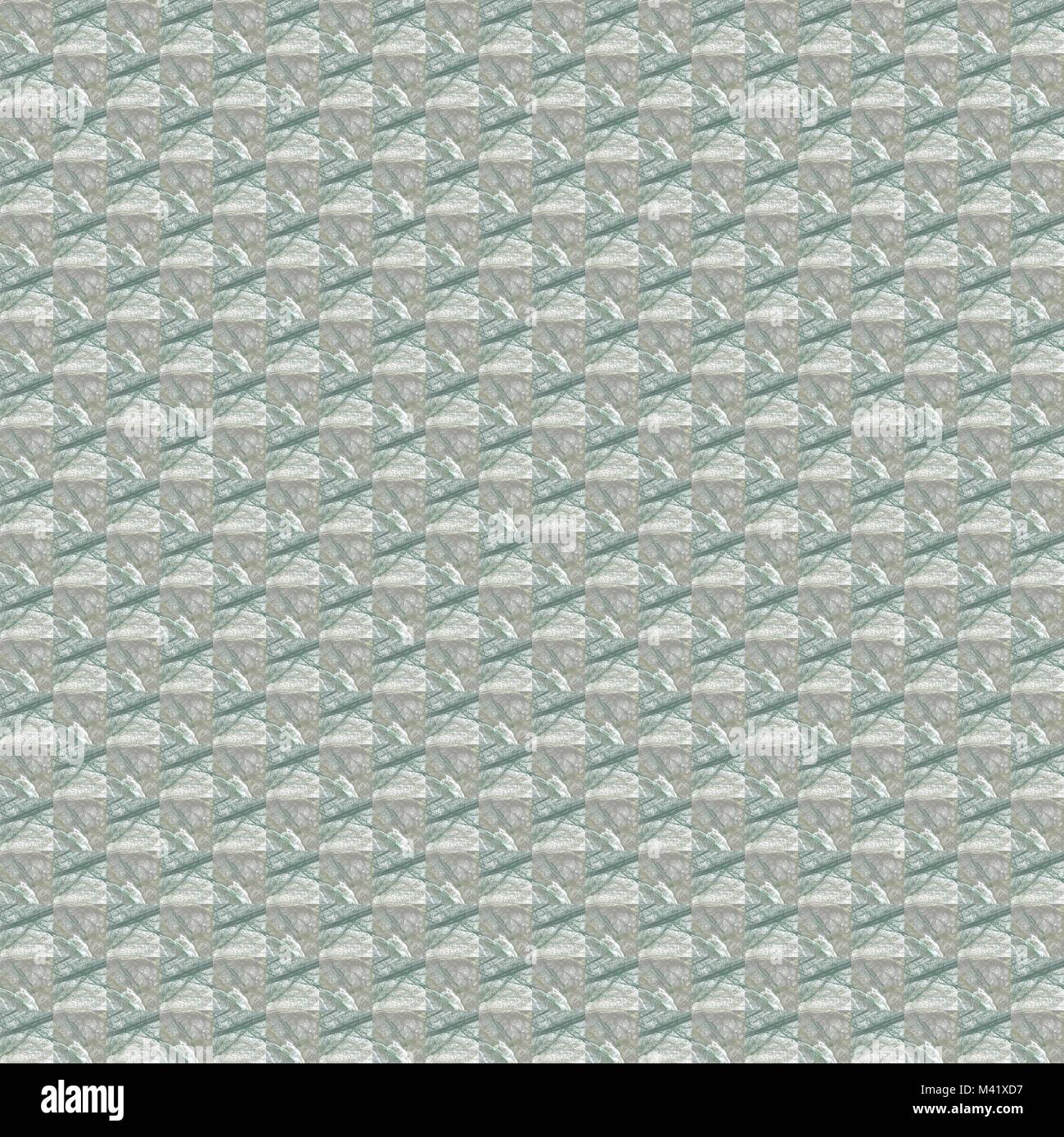 Grunge seamless abstract green square texture on white background ...