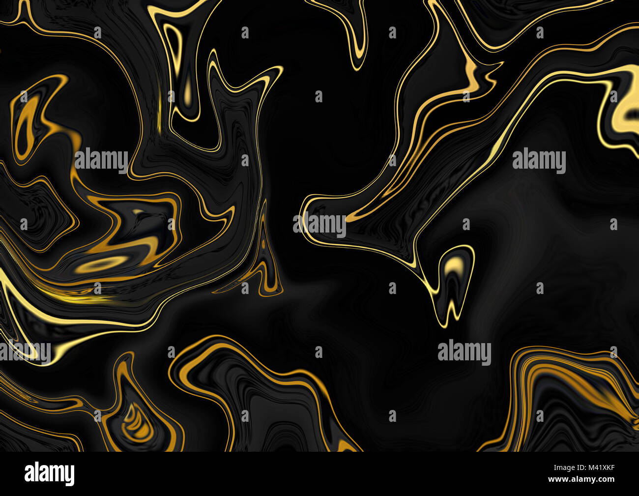 Liquid dark gold marble background. Marbling texture design. Abstract ...