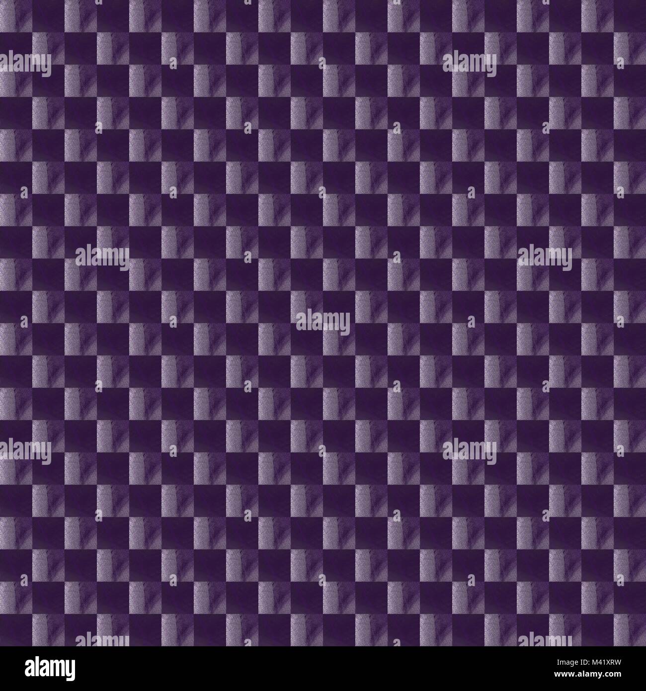Grunge seamless abstract purple square texture on white background ...