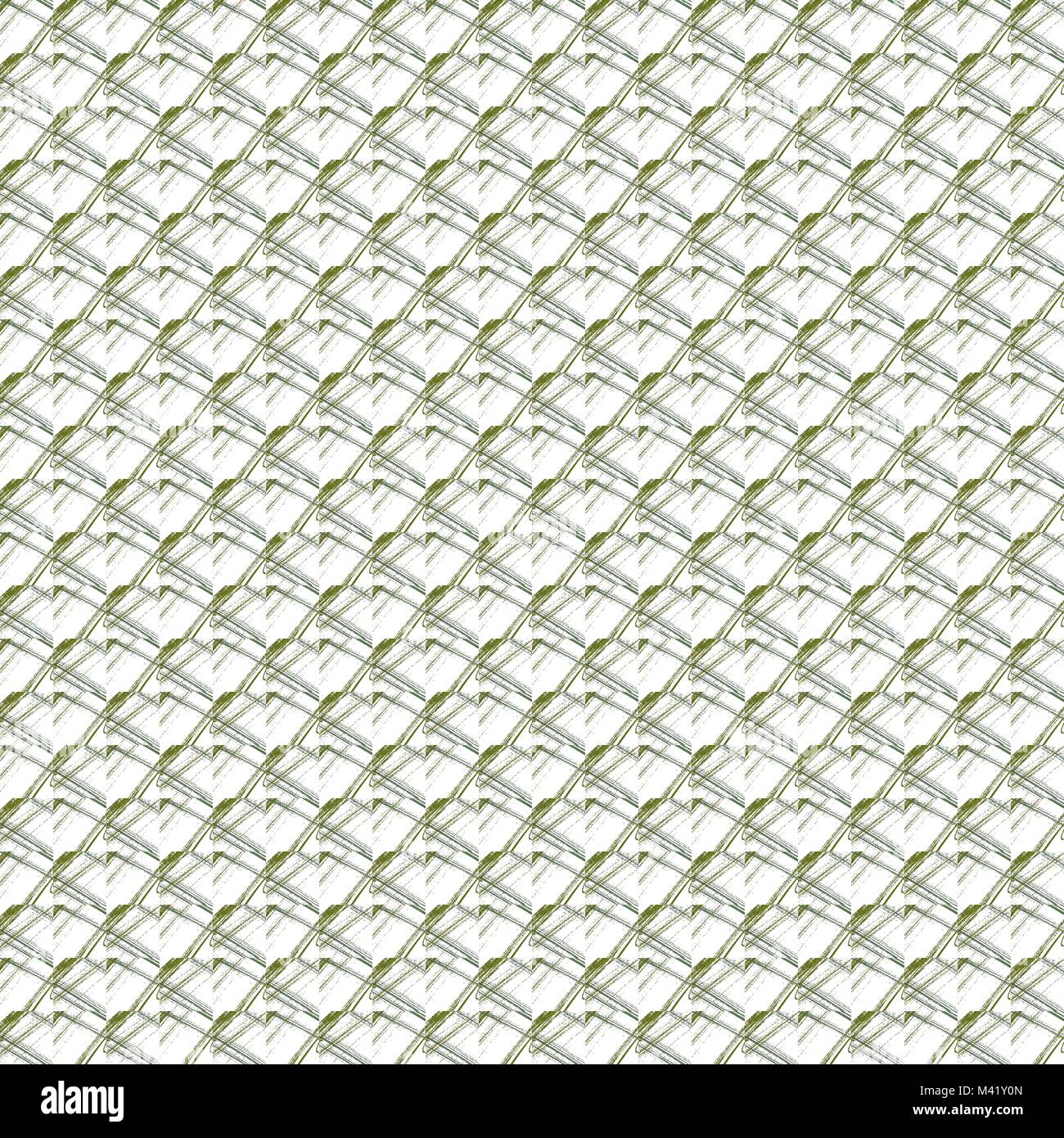 Grunge seamless abstract green square texture on white background ...