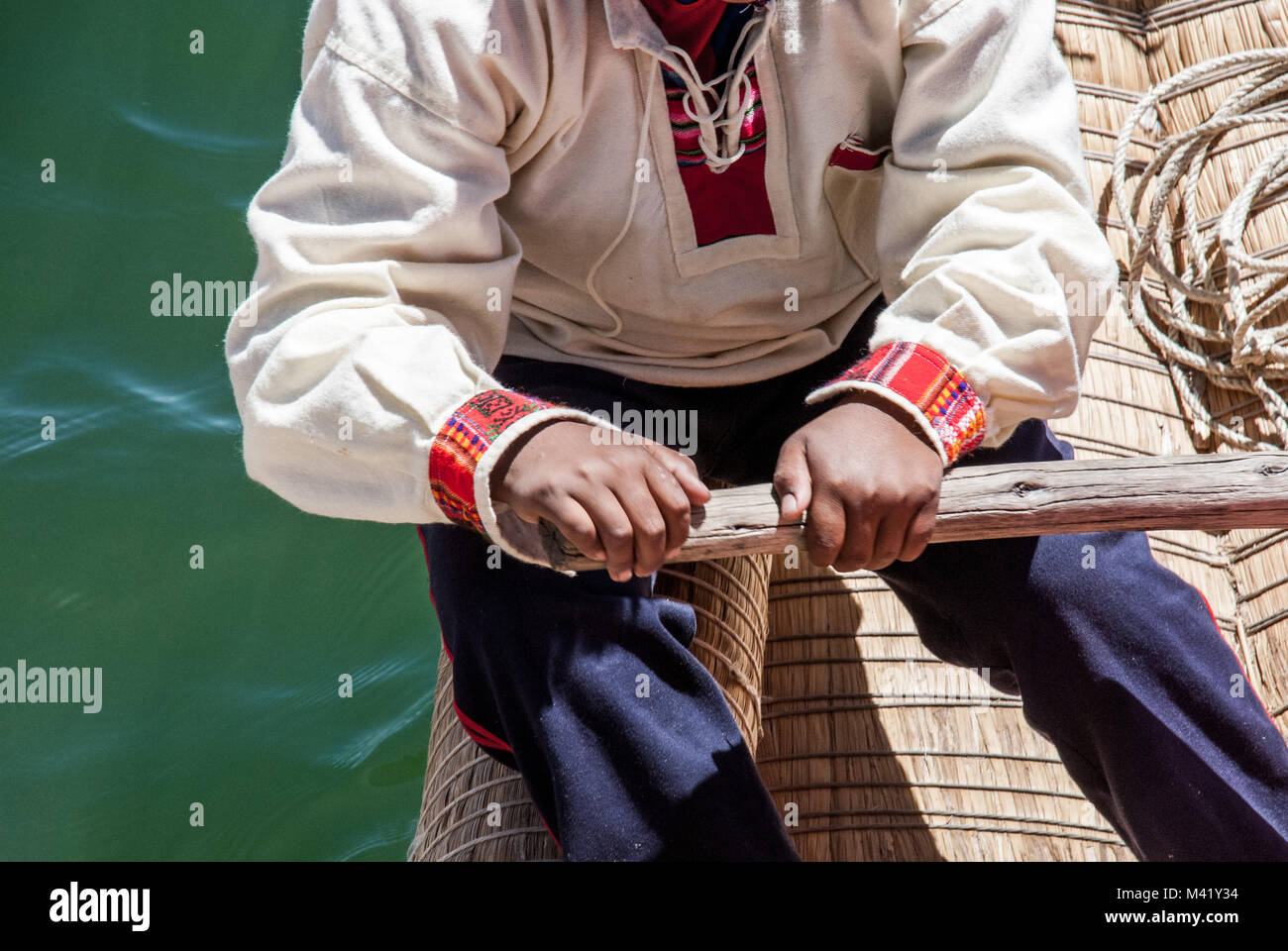 Traditional rope made from wood hi-res stock photography and images - Alamy