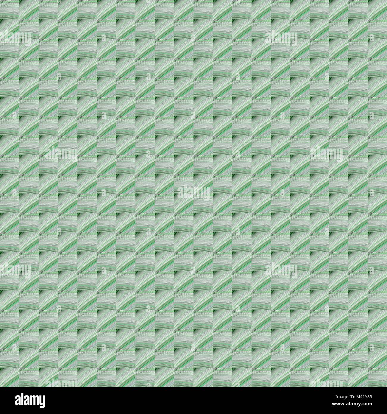 Grunge seamless abstract green square texture on white background ...