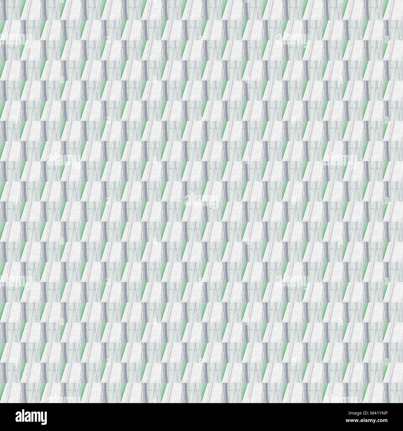 Grunge seamless abstract green square texture on white background ...