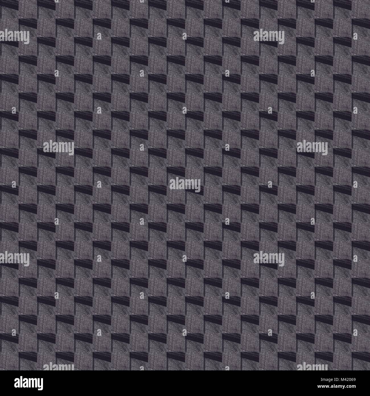 Grunge seamless abstract black square texture on white background ...