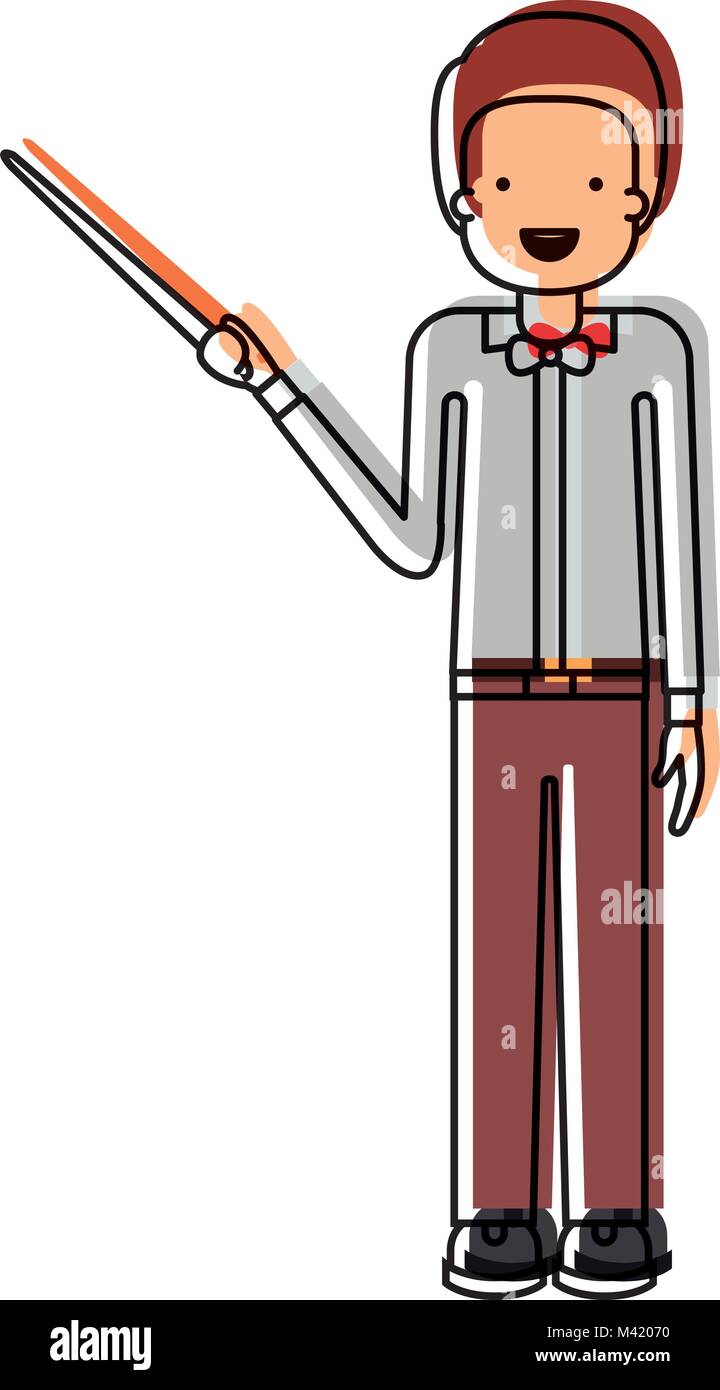 Teacher Stick Illustration High Resolution Stock Photography and Images ...