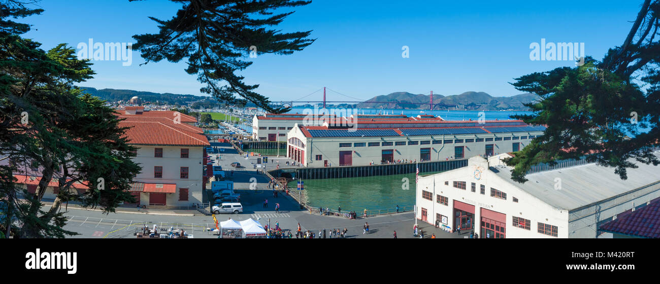 San Francisco, CA - February 03: Fort Mason Golden Gate National ...