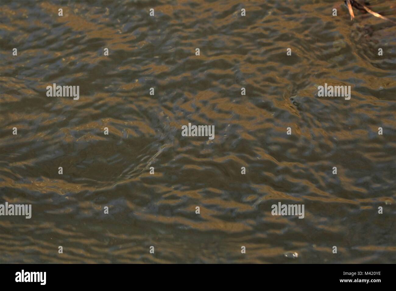 Flowing water with Ripples Stock Photo - Alamy